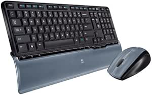 Amazon.com: Logitech S520 Cordless Desktop Keyboard and Laser Mouse ...