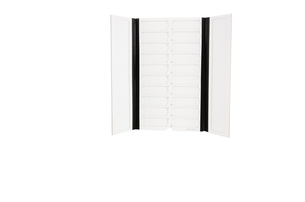 Premiere Brand 20 Capacity Slide Folder, Black, Pack of 2: Amazon.com ...