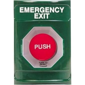 Amazon.com: SAFETY TECHNOLOGY SS2101EX STI EMERGENCY EXIT BUTTON ...