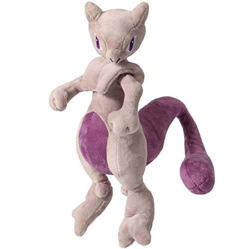 12 Inch Mewtwo Plush Toy, Anime Cute Mew Plush Toy Stuffed Animal Doll ...