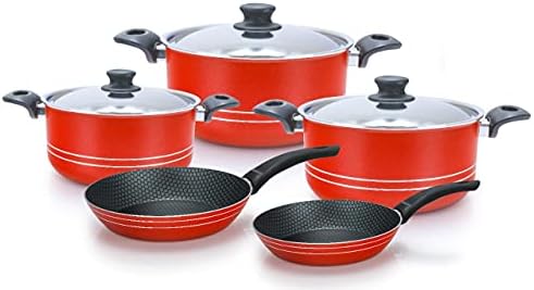 سعر Trueval cooking set for different purposes, consisting of 3 pots ...