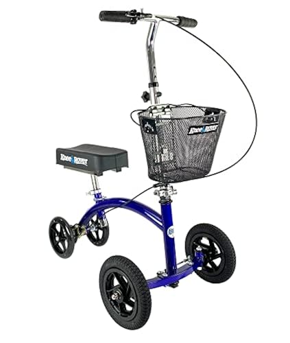 KneeRover Hybrid Knee Walker - All New Featuring KneeCycle Knee Scooter ...