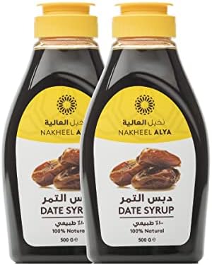 Nakheel Alya Date Syrup: Natural Date Sweetener: 2 x 500g (17.6 OZ ...