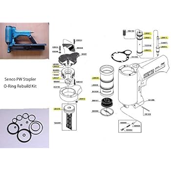 Senco PW Staple Guns O-Ring Kit - KTSE680 - Air Tool Maintenance Kits ...