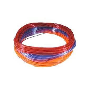 SMC TS Series Red Soft Nylon Tubing, 8mm OD, 6mm ID, 20m Length ...