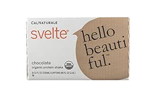 Amazon.com : Svelte Organic Protein Shake, Chocolate, 11 Ounce (Pack of ...