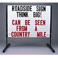Amazon.com: Roadside Message Board Marquee 2 Sided Sign : Office Products