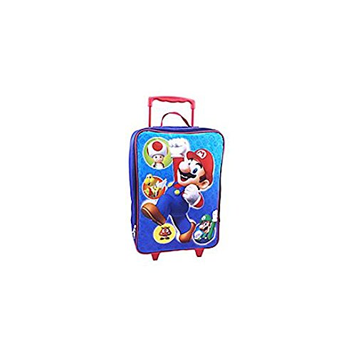 Disney Super Mario Pilot Case, Blue - Import It All