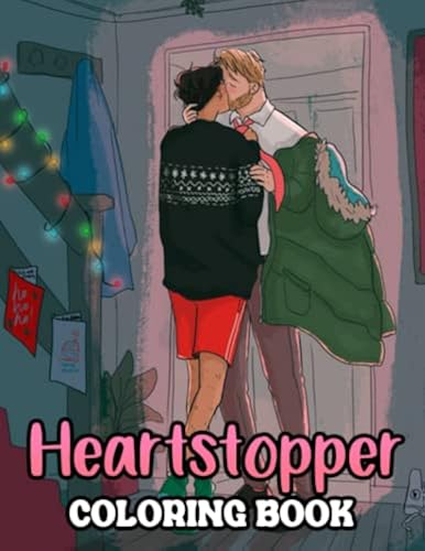 Heartstopper Coloring Book: A Unique Wonderful Colouring Pages With ...