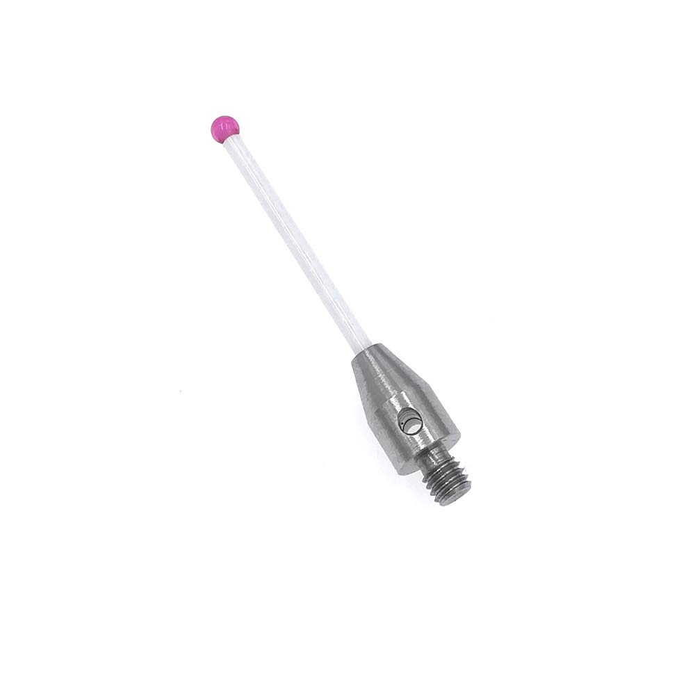 CMM Touch Probe Stylus 3mm Ruby Ball Tips M4 Thread Ceramic Stem 40mm ...