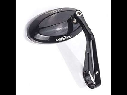 Amazon.com: Triumph Bonneville Street Twin Bar End Mirror Black ...