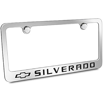Amazon.com: Chevrolet SSR Chrome Metal License Plate Frame: Automotive