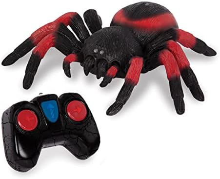 Terra remote controlled spider red - RC tarantula with glowing LED eyes ...