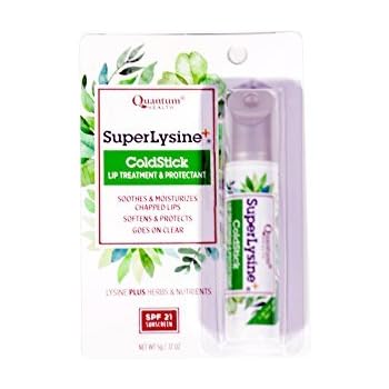 Amazon.com: Quantum Super Lysine Plus Cold Sore Treatment Cream - 0.25 ...