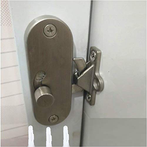 Sliding Door Lock 90 Degree Moving Door Right Angle Buckle Privacy Lock ...