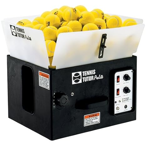 Tennis Tutor Pro Lite Battery-Powered Tennis Ball Machine: Amazon.co.uk ...