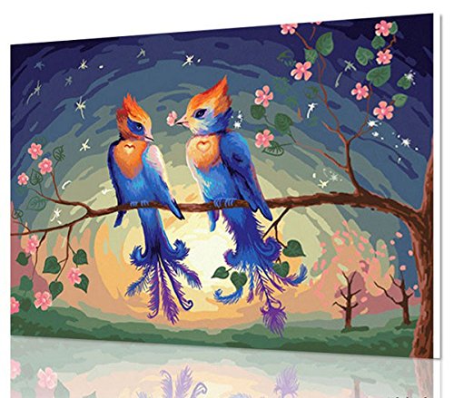 Bird Paint By Number Kits • Paint By Number For Adults
