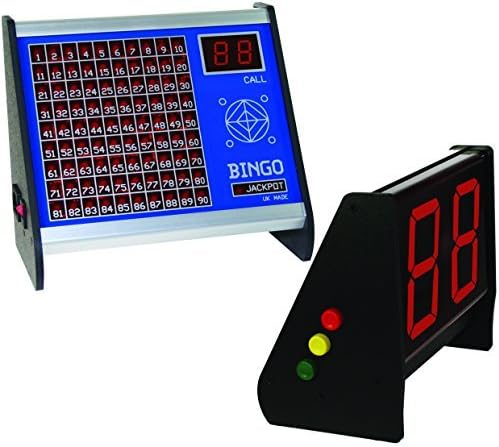 ClubKing Ltd Electronic Bingo Machine, Sapphire: Amazon.co.uk: Sports ...