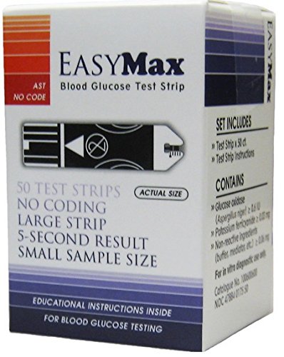 Amazon.com: EasyMax Self-Monitoring Blood Glucose System Meter Kit ...