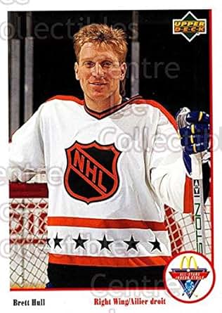 Amazon.com: (CI) Brett Hull Hockey Card 1991-92 McDonalds Upper Deck ...
