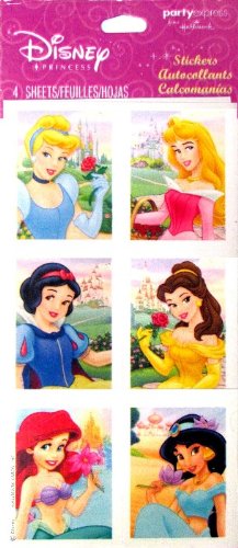 Minnie Mouse Kickboard (17"x10") and Disney Princess Stickers (3"x6 ...