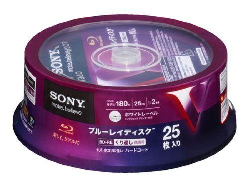 Sony 25 Bluray Rewritable Disk Bd-re 25gb Blu Ray - Buy Sony 25 Bluray ...