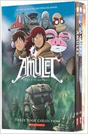 Amulet Boxed Set (Books 1-3): Kazu Kibuishi: 9780545643795: Books ...