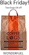 Coffee Logs - 16 WINTER FUEL LOGS MADE FROM RECYCLED COFFEE - FOR A ...