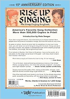 Rise Up Singing: The Group Singing Songbook (15th Anniversary Edition ...