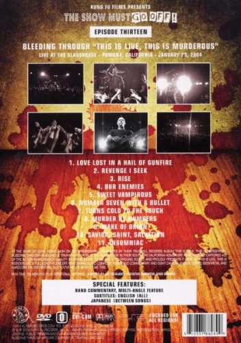 Disco de Bleeding Through: «This Is Live, This Is Murderous, The Show Must Go Off!»