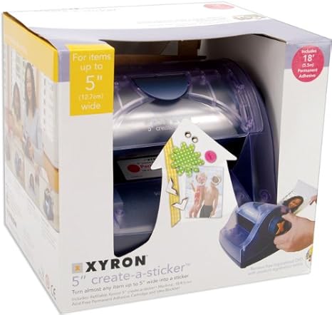 Amazon.com: Xyron 500 Permanent Sticker Machine - 5" x 18' 1 pcs sku ...