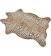 Amazon.com: MACEVIA Leopard Rug Cheetah Print Rug Area Carpet Cute ...