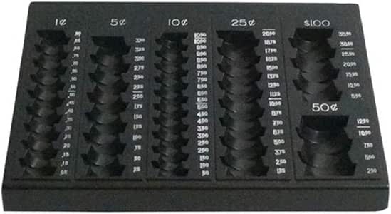 Amazon.com : MMF Industries Countex II Coin Tray, Black (221611004 ...