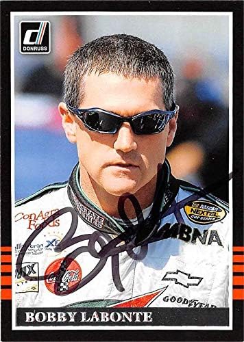 Bobby Labonte autographed Trading Card (Auto Racing, SC) 2018 Donruss ...