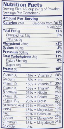 Ensure Original Nutrition Shake Powder, Vanilla, 14 ounces New