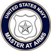 Amazon.com: US Navy Master At Arms 3.8" Decal: Automotive