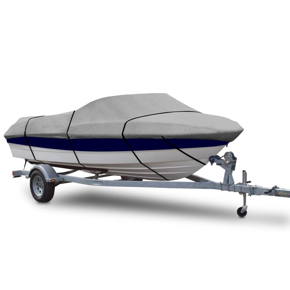 Pyle Armor Shield Boat Cover with Support Pole, Waterproof Marine Grade ...