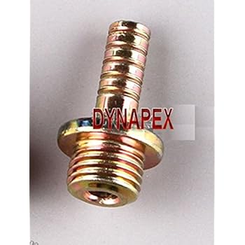 Amazon.com: Metric Thread M14 M14X1.5 Female to Barb Hose ID 5/16 ...
