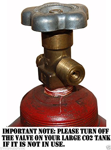 ISoda Beverage Seltzer water External Large CO2 CGA-320 Tank System ...