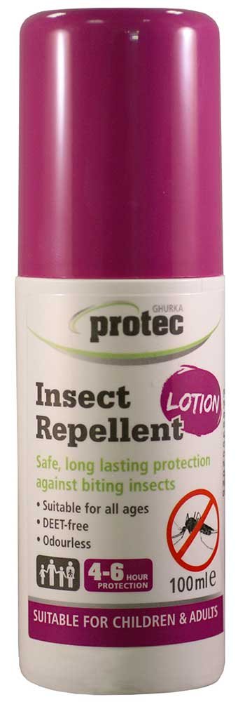 Protec Insect Repellent Lotion. Safe, Effective & DEET Free. by Gurkha ...