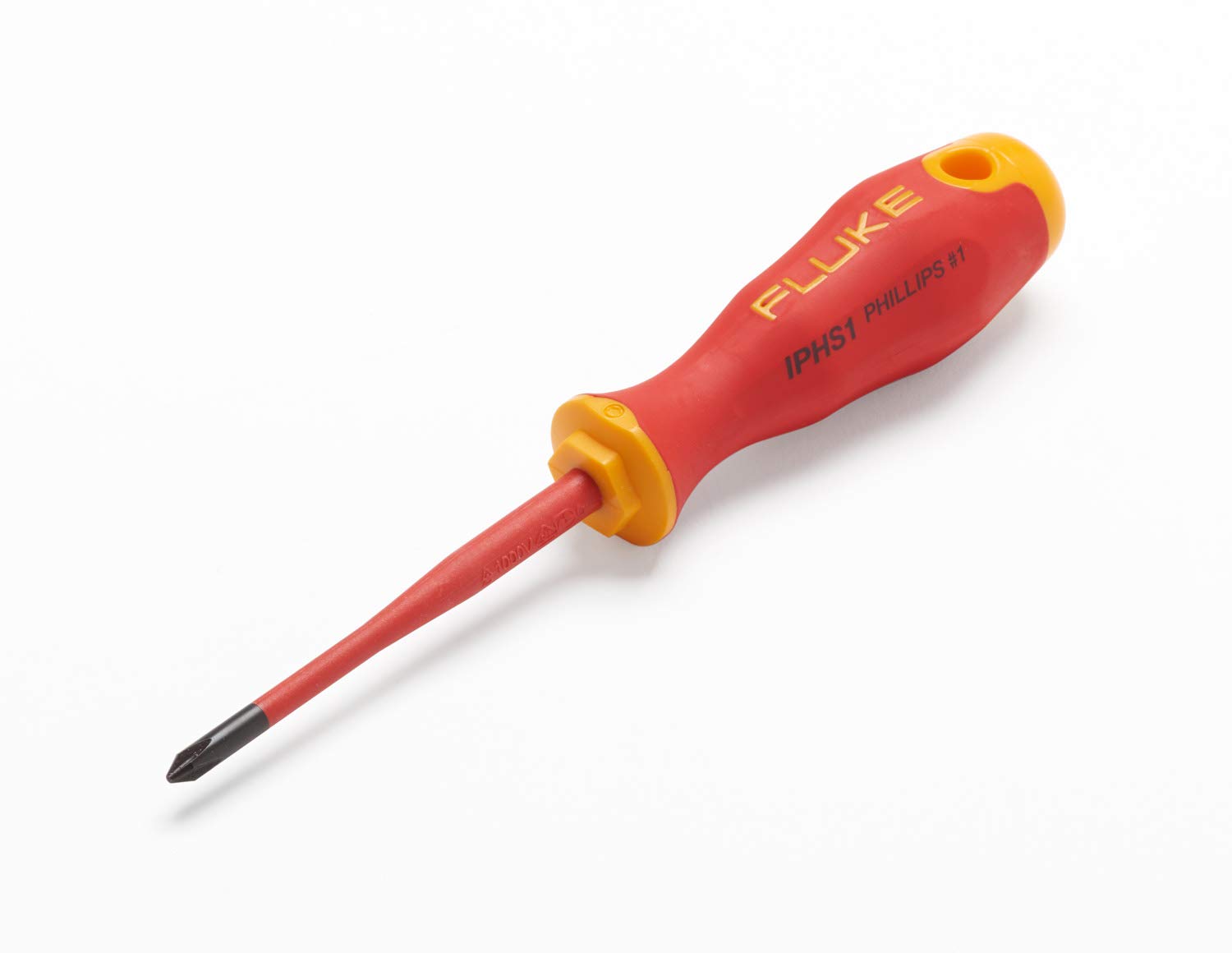 #1 Phillips screwdriver. Certified to 1000 V ac and 1500 V dc. IPHS1 ...