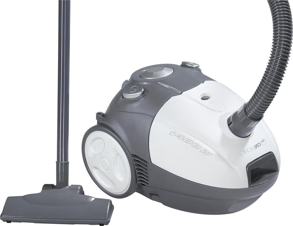 Amazon.de: Clatronic BS 1264 Bodenstaubsauger 1400 Watt weiß-grau