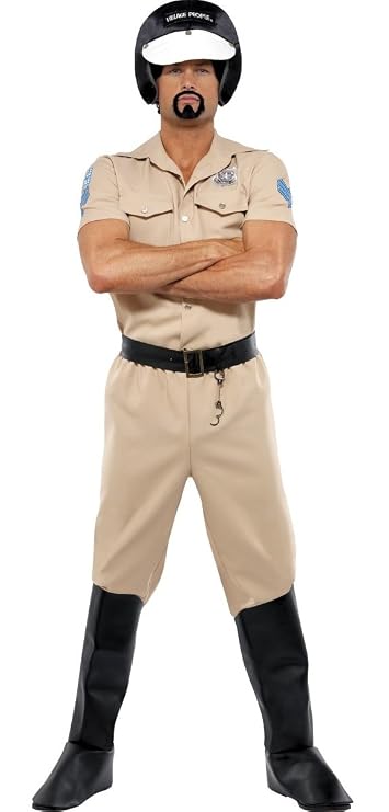 Mens YMCA Cop Police Sheriff Village People 70s 80s 1980s 1970s Stag Do ...