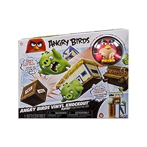 Angry Birds Vinyl Knockout Play Set: Angry Birds: Amazon.co.uk: Toys ...
