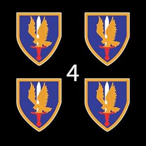 Amazon.com: US Army 1st Aviation Brigade SSI 3" (4)Four Decal Sticker ...