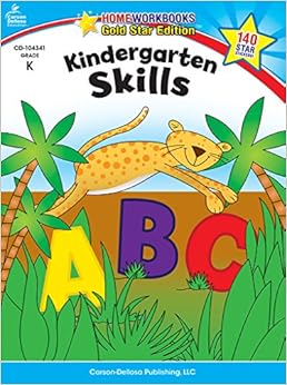 Kindergarten Skills: Gold Star Edition (Home Workbooks): Carson-Dellosa ...