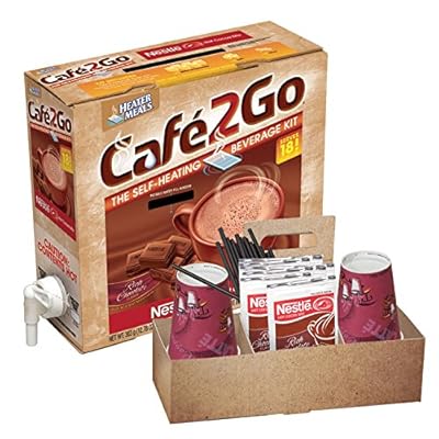 Cafe2Go Self-Heating Beverage Kit - Hot Cocoa - 6 pk.