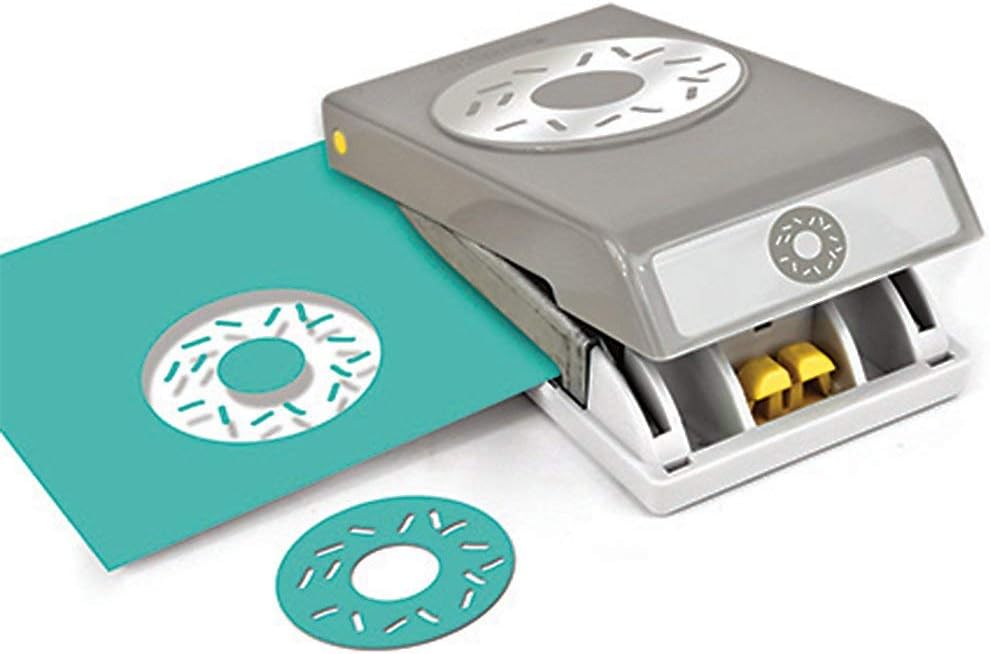 EK Success Double Punch-Doughnut, Other, Multicoloured, 7.08 x 10.25 x ...