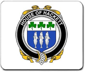 Amazon.com : HACKETT Family Crest Coat of Arms Mouse Pad : Office Products