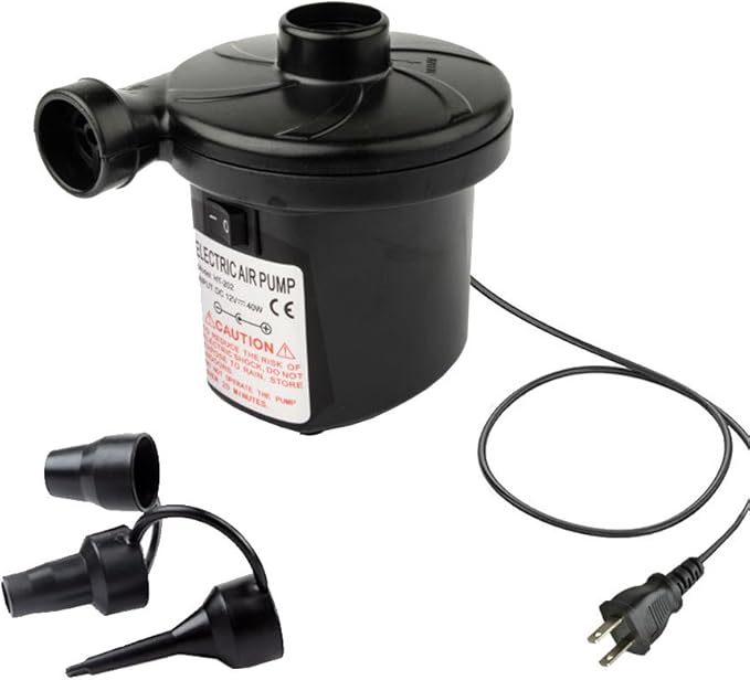 Amazon.com: EnTeck Electric Air Pump Inflator Deflator, AC 110-120V ...